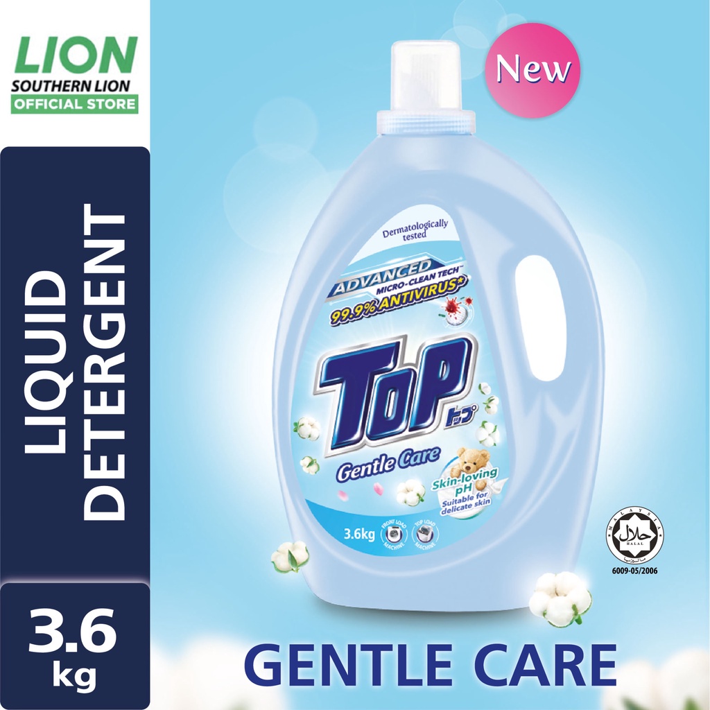 Top Liquid Detergent - 7 Variants 3.6kg | Shopee Malaysia