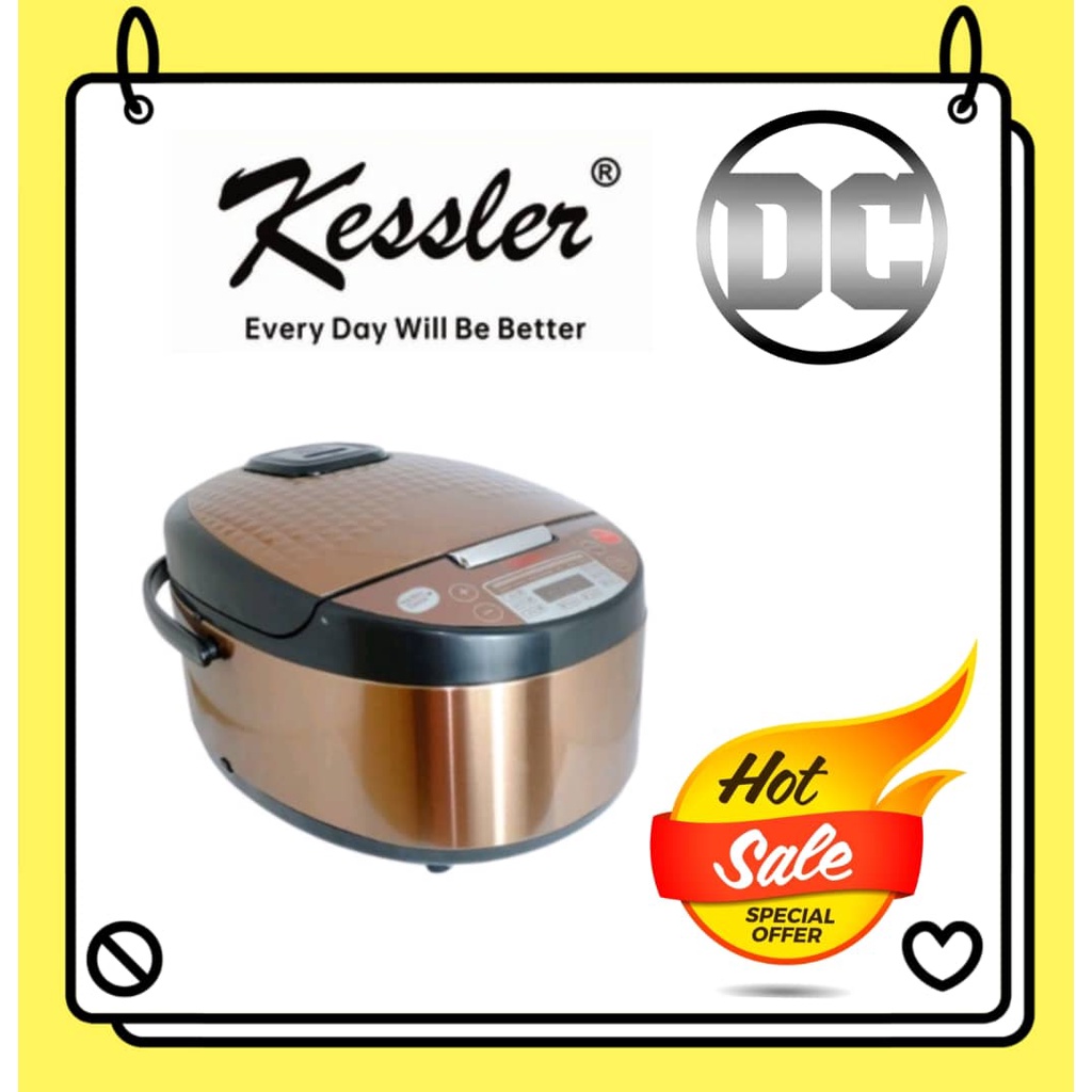 KESSLER - Intelligent Rice Cooker 5L 智能电饭煲 | Shopee Malaysia