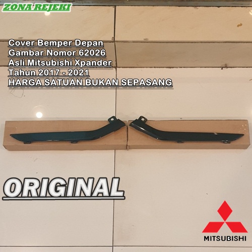 ORIGINAL Mitsubishi Xpander Front Bumper Cover 2017 - 2021 ORIGINAL ...