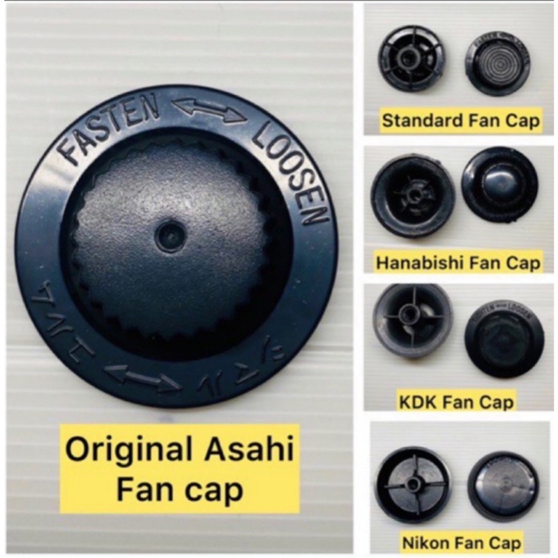 Electric fan cap/ cap asahi/nikon/hanabishi/standard | Shopee Malaysia