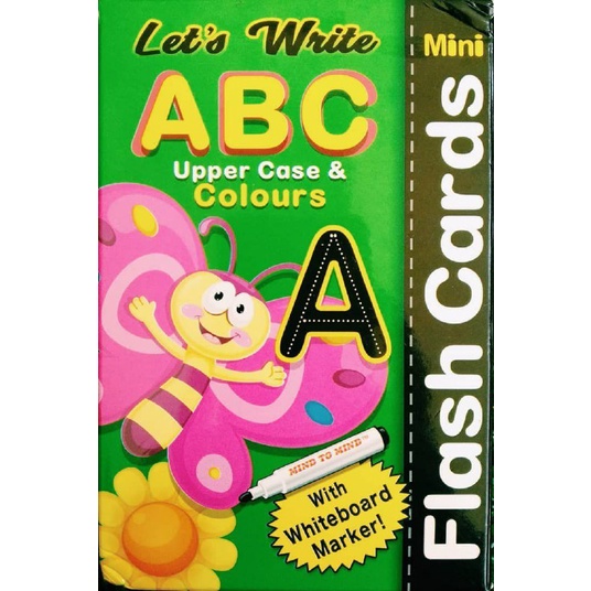 FLASH CARD KAD IMBAS JAWI, alphabet UPPER CASE LOWER CASE ABC ANIMALS ...