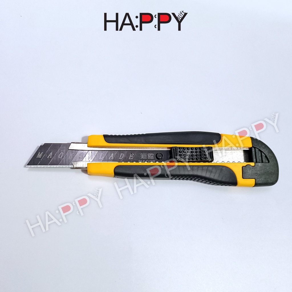 Craft Cutter Rubber Handle Big Size Cuter Knife 18MM Cutter Utility ...