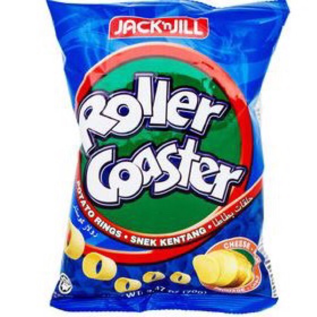 (BIG) **10packs X 60g** Roller Coaster Snack | Shopee Malaysia