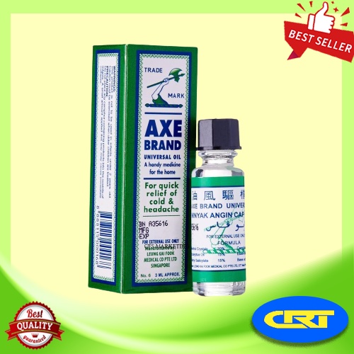 Axe Brand Medicated Oil / Minyak Angin Cap Kapak / Axe brand Medicated ...