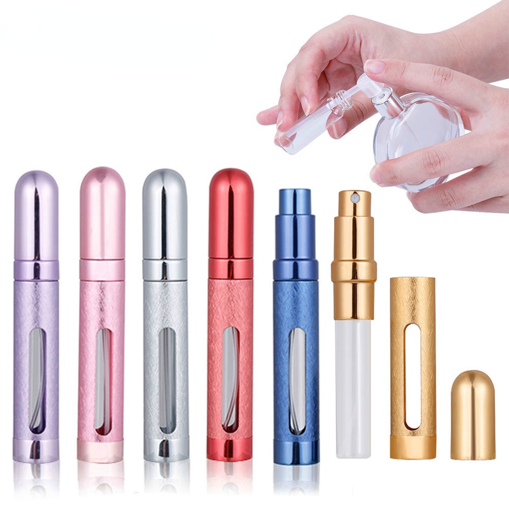12ML Perfume Atomizer Refillable Bottles Portable Mini Cosmetic Spray ...