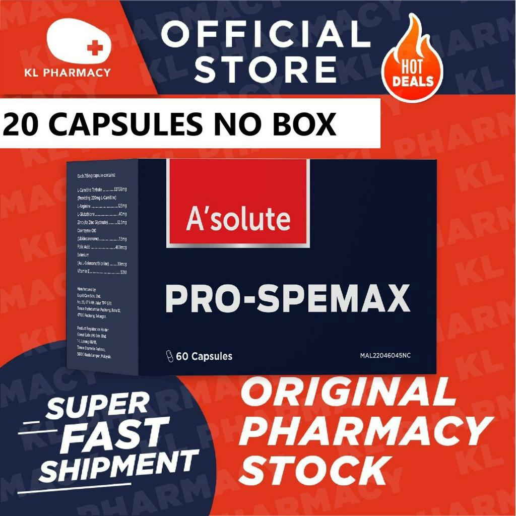 PROFORTIL 20 Capsules / (60 Capsules )- Improvement of sperm quality ...