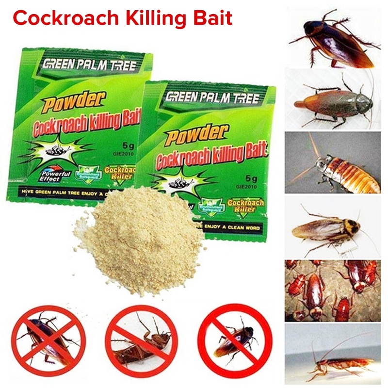 Powder Cockroach Killing Bait Ant Insect Killer Pest Control Ubat Racun ...