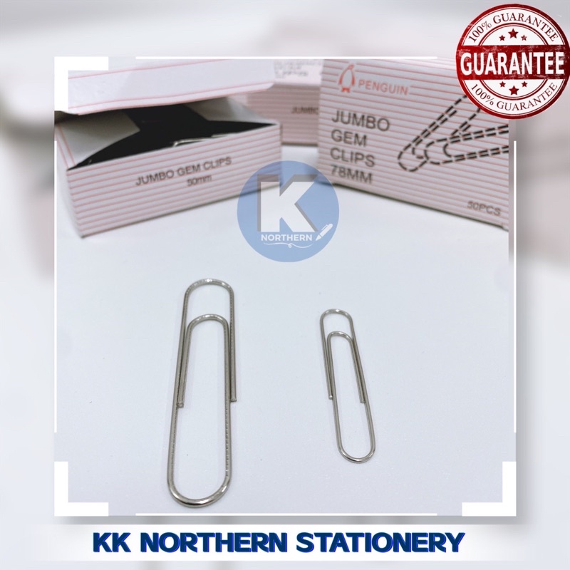 Penguin Round Triangle Paper Clip 031 Jumbo Paper Clip 78MM 50MM Klip ...