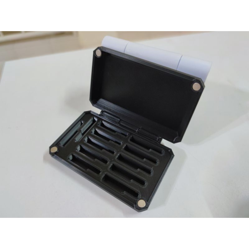 3D printed 12 slot Digimon vital bracelet DIM card holder storage box ...