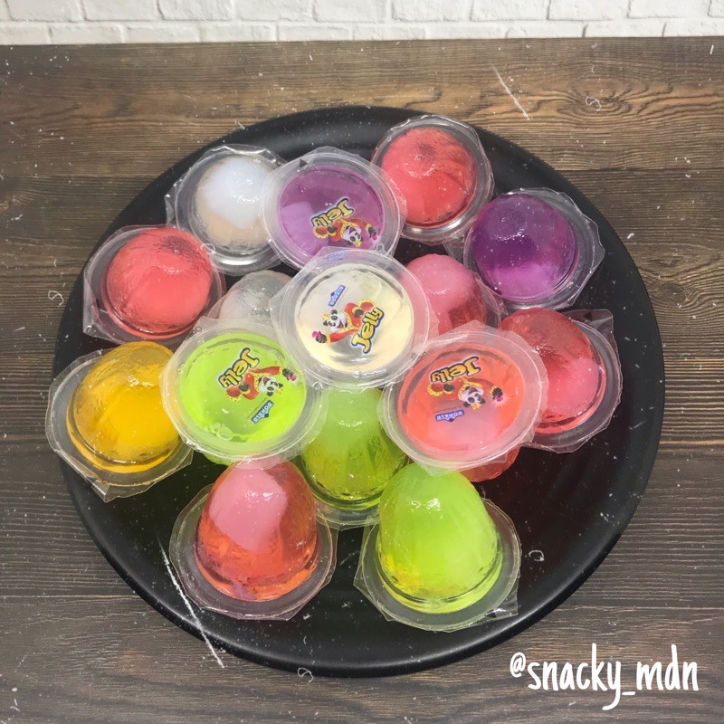 Mini JELLY 250 GRAM | Jelly MINI | Agar NATA DE COCO JELLY | Lengkong ...
