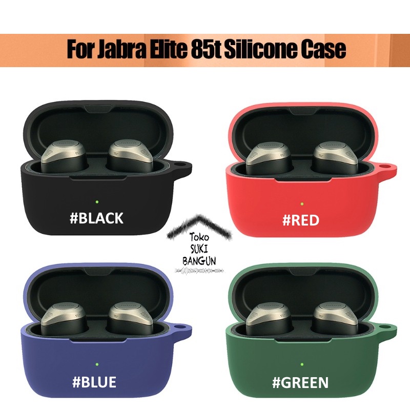 Jabra Elite Active 85t Case Silicone Rubber PLAIN Carabiner | Shopee ...