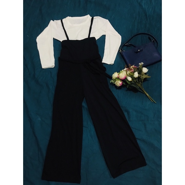 Jumpsuit Two Pieces Set Shopee Malaysia