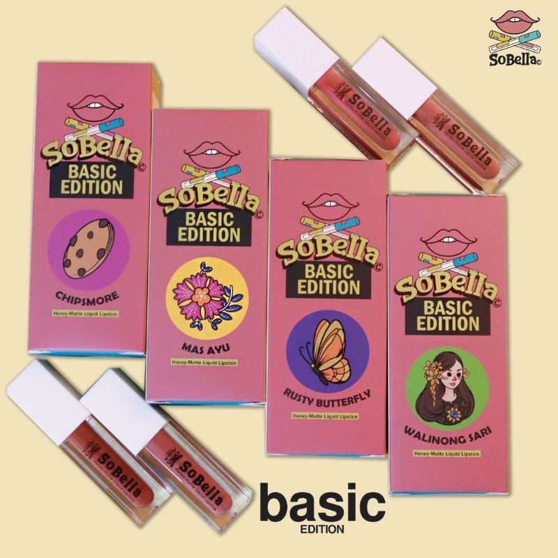 🔥🔥🔥Sobella Lip Matte Basic Edition 2021🔥🔥🔥 | Shopee Malaysia
