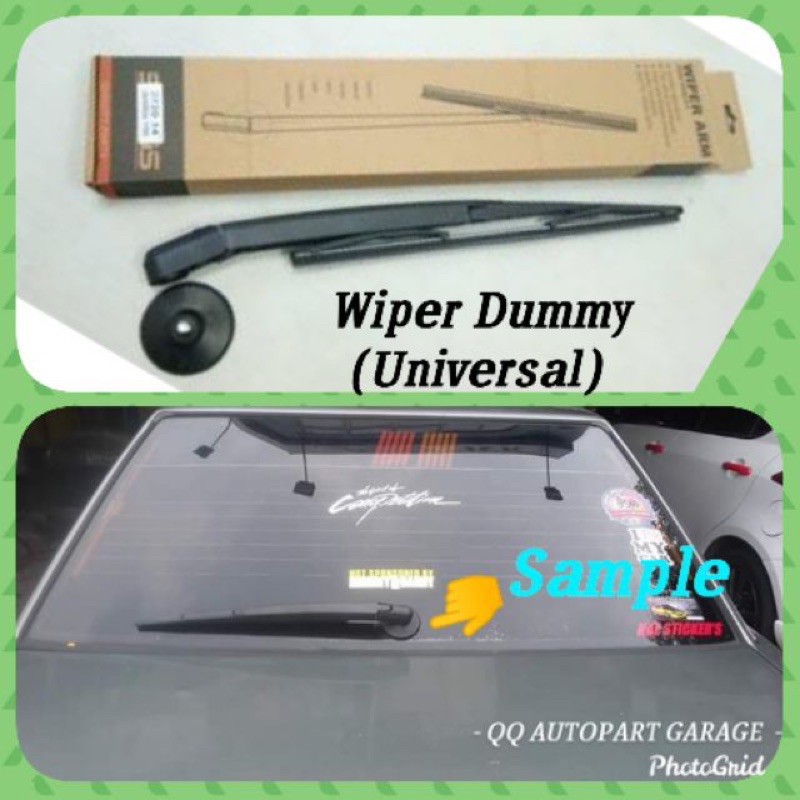 Rear Window Wiper Dummy Wiper Fake Wiper Universal Wira Waja Saga ...
