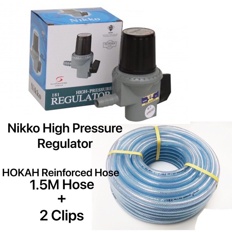 NIKKO High Pressure SIRIM Approved Complete Set 1.5M HOKAH Hose/Nikko ...