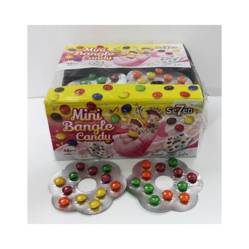 Seven Mini Bangle Candy 48s 288g Shopee Malaysia