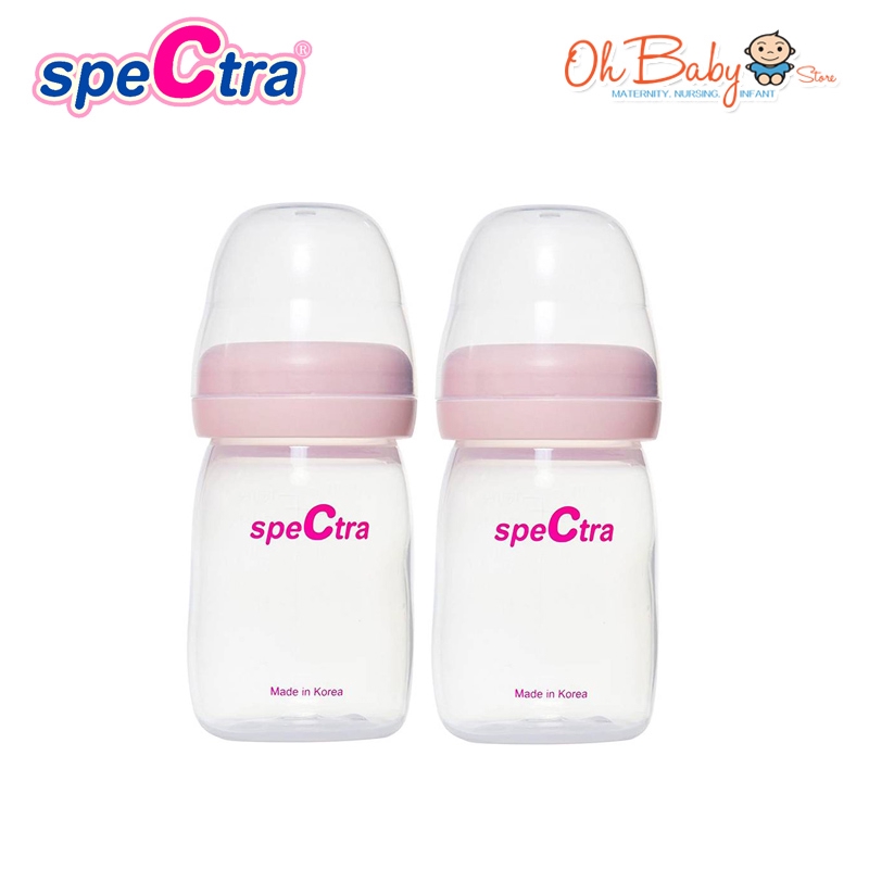 Spectra Wide Neck Breast Milk Storage Bottle (Pack of 2) | Shopee Malaysia