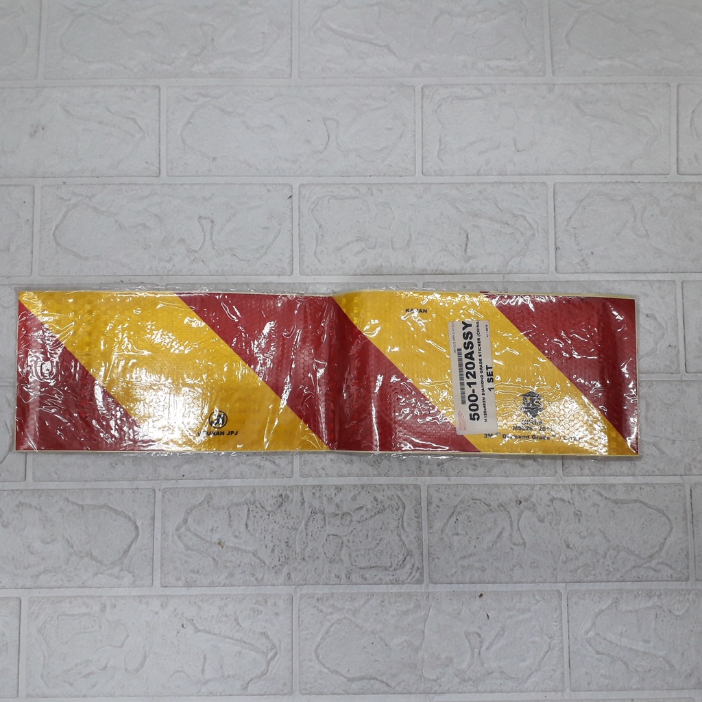 (2PCS SET 500-120ASSY) (47cmX12cm) 3M DIAMOND GRADE LORRY REFLECTOR ...