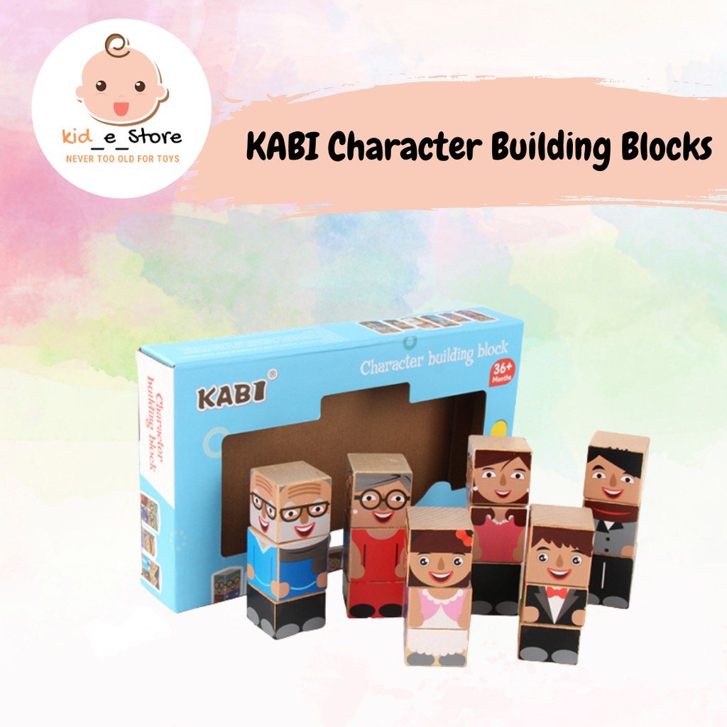 [KidEStore] KABI Character Building Blocks | Shopee Malaysia