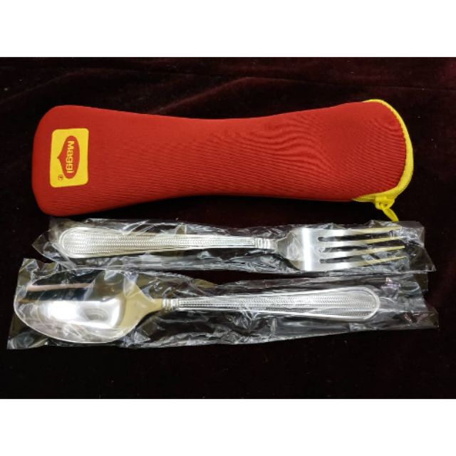 Original Nestle Maggie Spoon & Fork Set For Collectibles | Shopee Malaysia