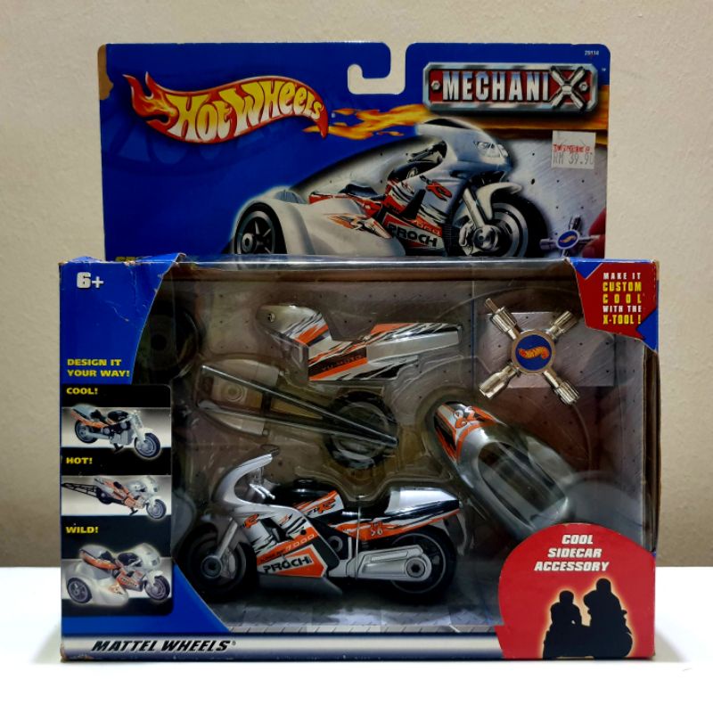 HOT WHEELS MATTEL VINTAGE 2000 YEARS MECHANIX SPORT BIKE | Shopee Malaysia