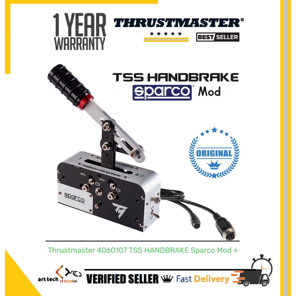 Thrustmaster 4060107 TSS HANDBRAKE Sparco Mod + | Shopee Malaysia