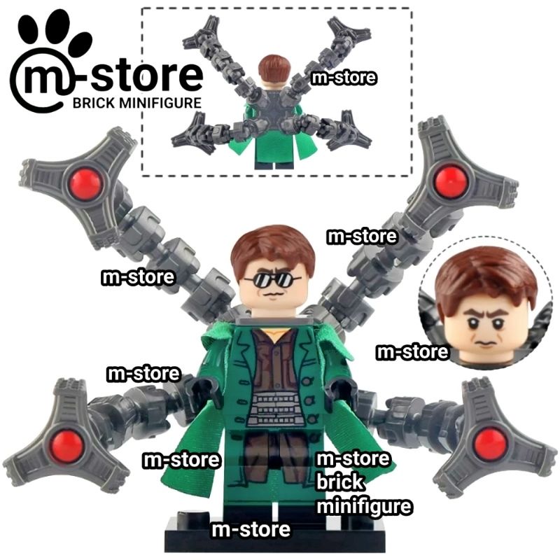 Brick doctor octopus doc ock dr otto octavius spiderman spider-man ...