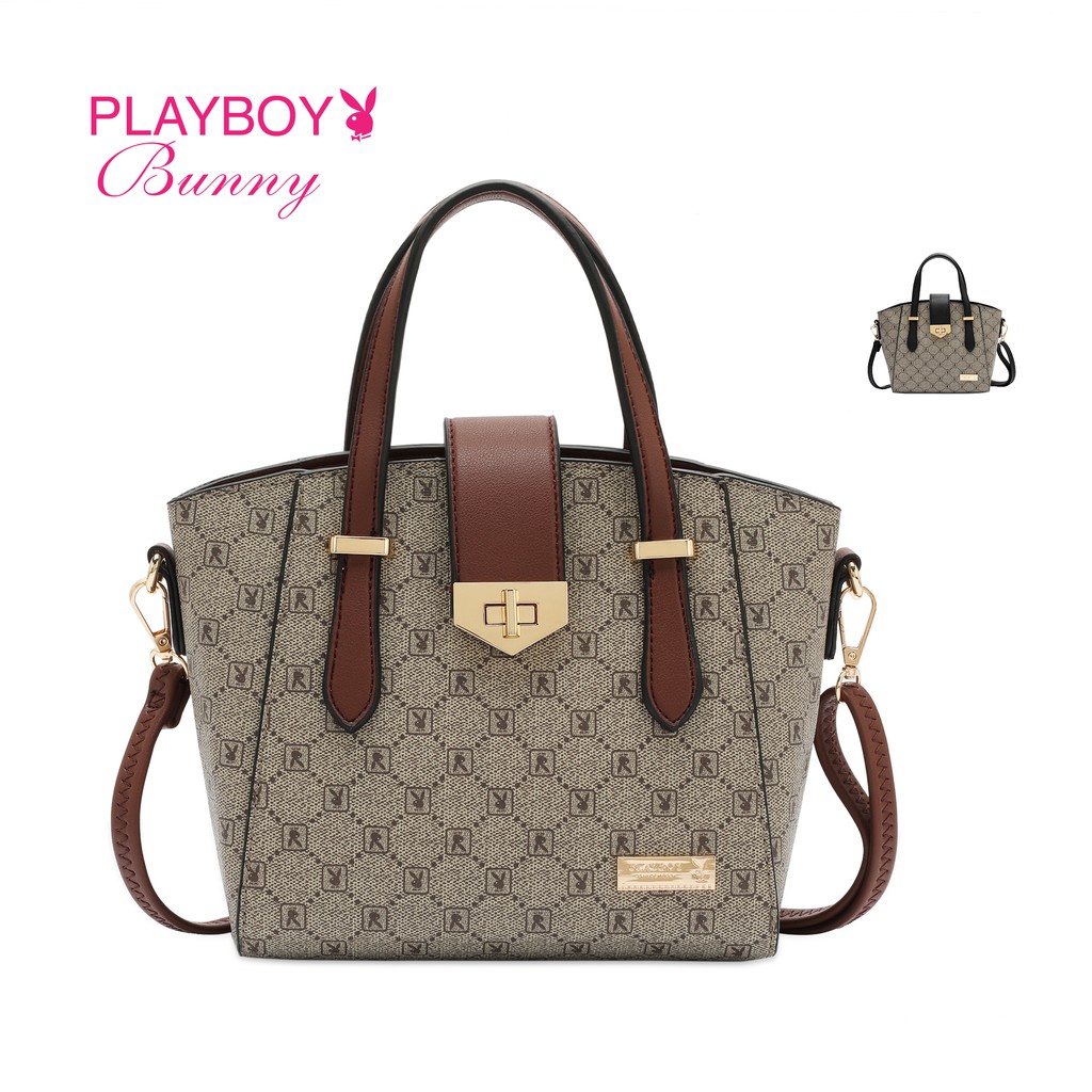 PLAYBOY Ladies Monogram Sling Bag - Multi Color BQS 9428 | Shopee Malaysia