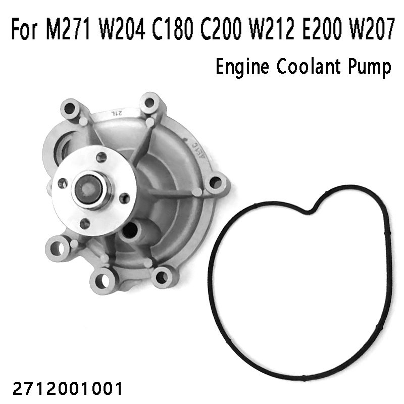 Coolant Pump Water Pump 2712001001 for - M271 W204 C180 C200 W212 E200 ...