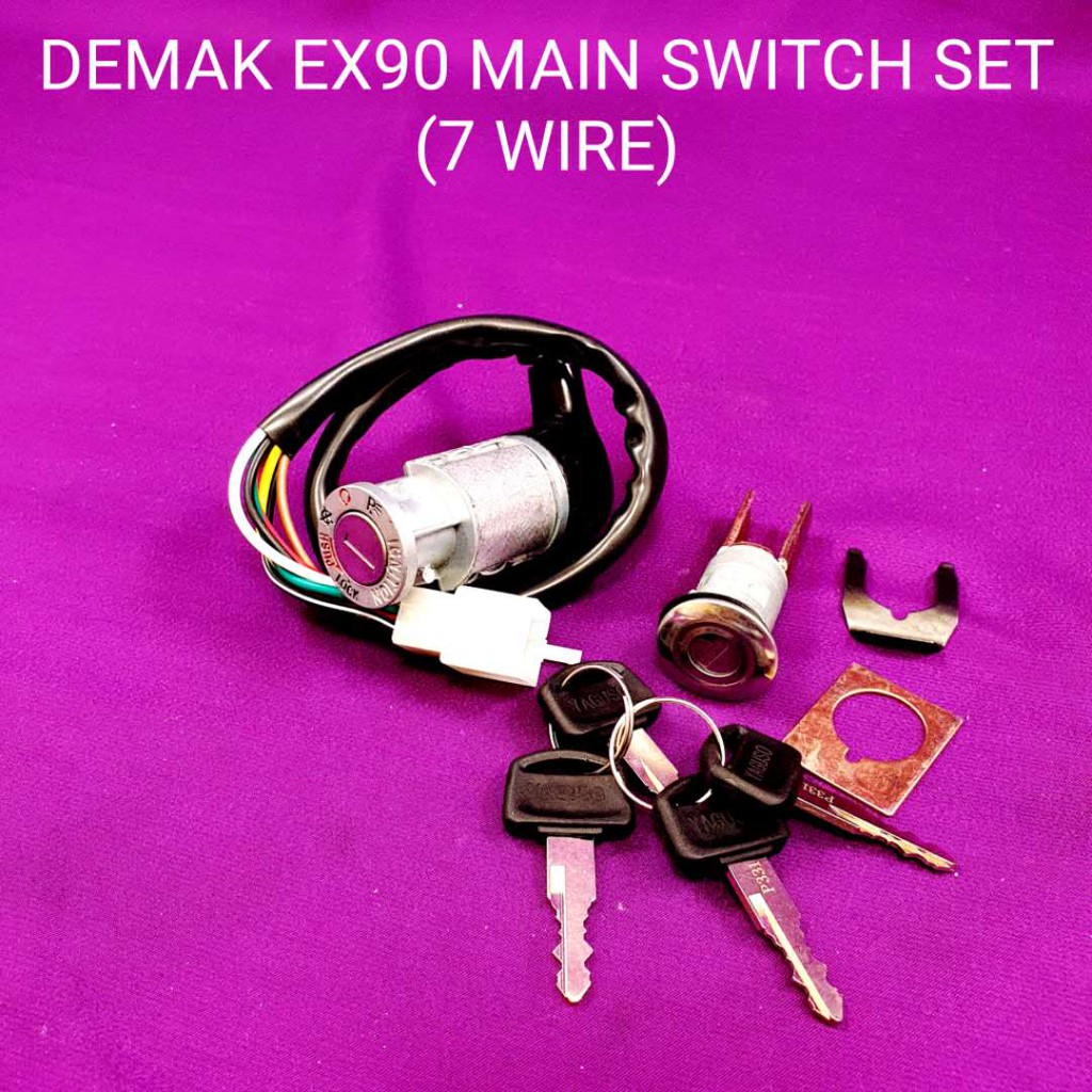 EX90 ( 7 WIRE ) DEMAK MAIN SWITCH KEY SET - MT50 | Shopee Malaysia