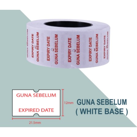 Price label tag for labeller Machine #5500 MX5500 (10 Roll) RM Sticker ...