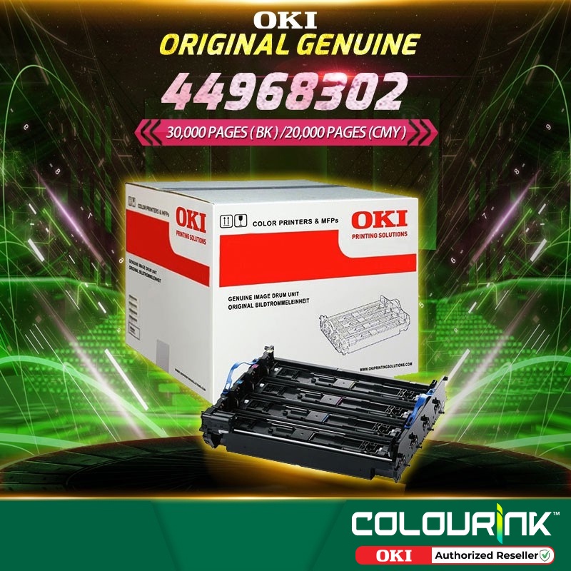 OKI Original Genuine Color Laser Drum 44968302 C301 C321 C331 C511 C531 MC362 MC562 C332DN ...