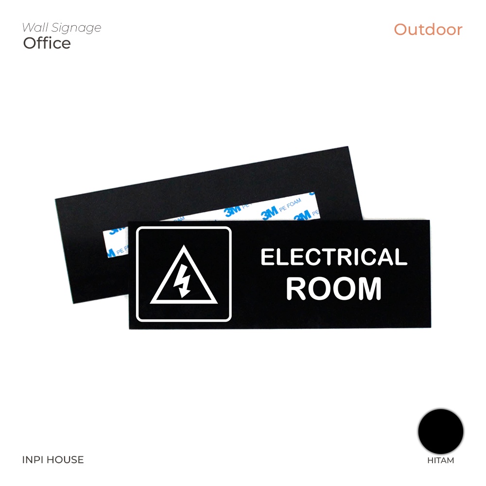 Electrical room signage board - high voltage sign - electric room board ...