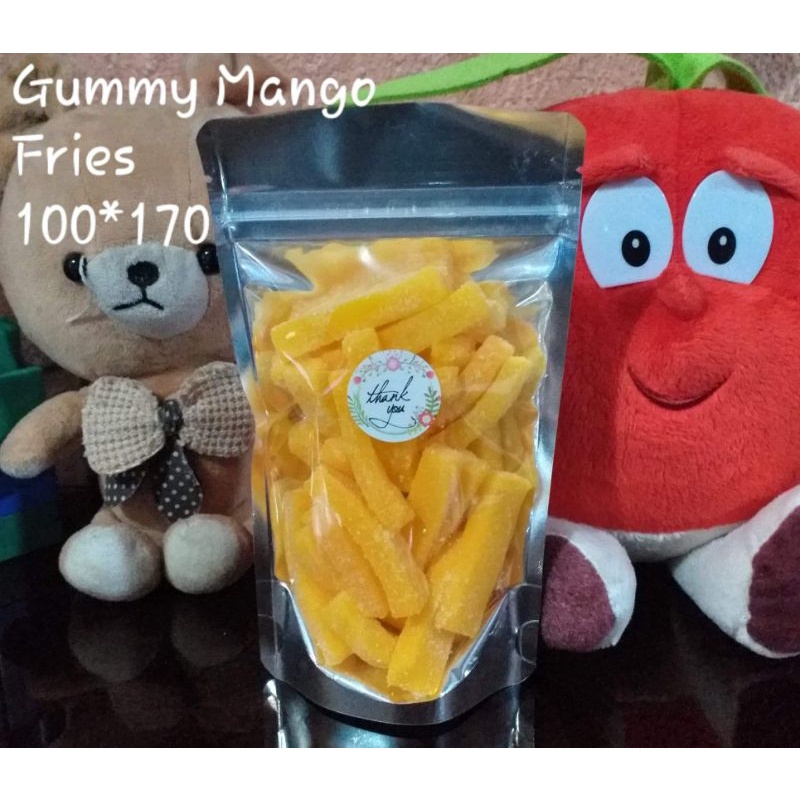 Gummy Mango Cube & Mango Fries 150g | Shopee Malaysia