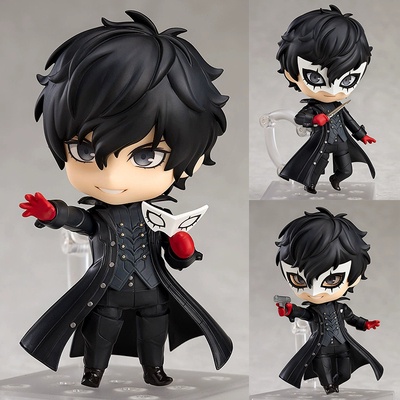 GSC Nendoroid 989 Persona 5 Amamiya Ren Joker P5 PVC Action Figure ...