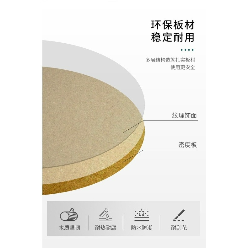 Meja Bulat Lipat Meja Kecil Kanak-Kanak Meja Makan Round Folding Table ...