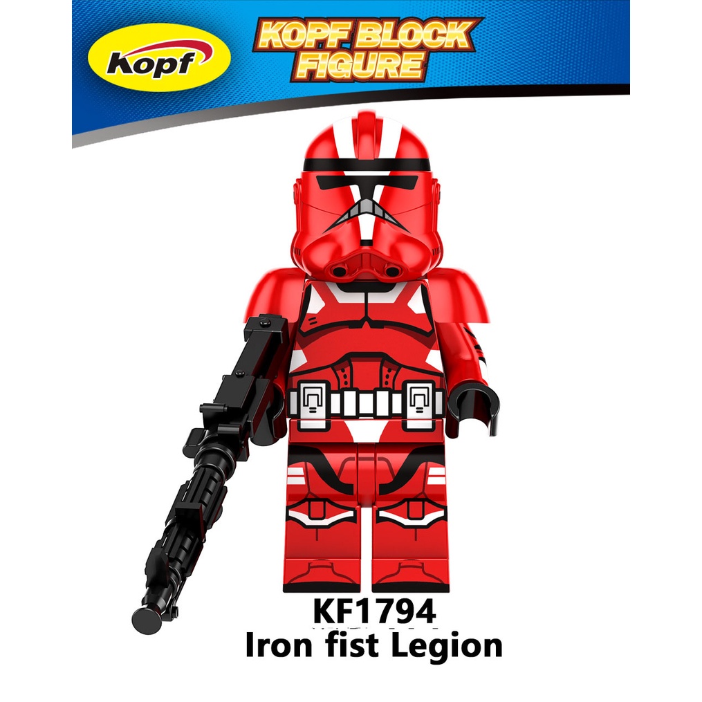 Building Block Minifigures nano block Star Wars Series Robot Sith ...