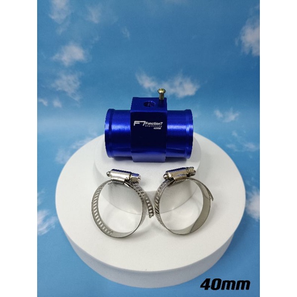 FUNCTION 7 Water Temperature Joint Pipe Temp Gauge Radiator Hose ...