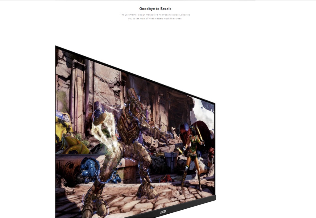 Acer NITRO ( VG271S / VG271 ) 27" IPS FHD 165Hz 1Ms AMD FreeSync / G ...