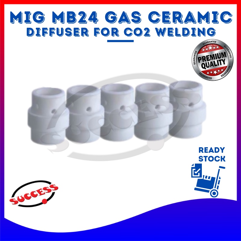 SUCCESS Gas CO2 MIG Welding MB24 Gas Ceramic Diffuser Welding Torch ...