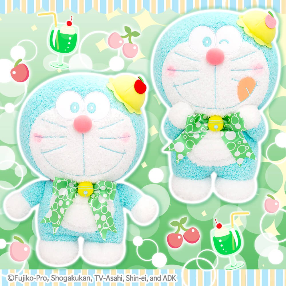 Doraemon Soda Genuine Japanese Teddy Bear SK Japan Disney Amuse ...