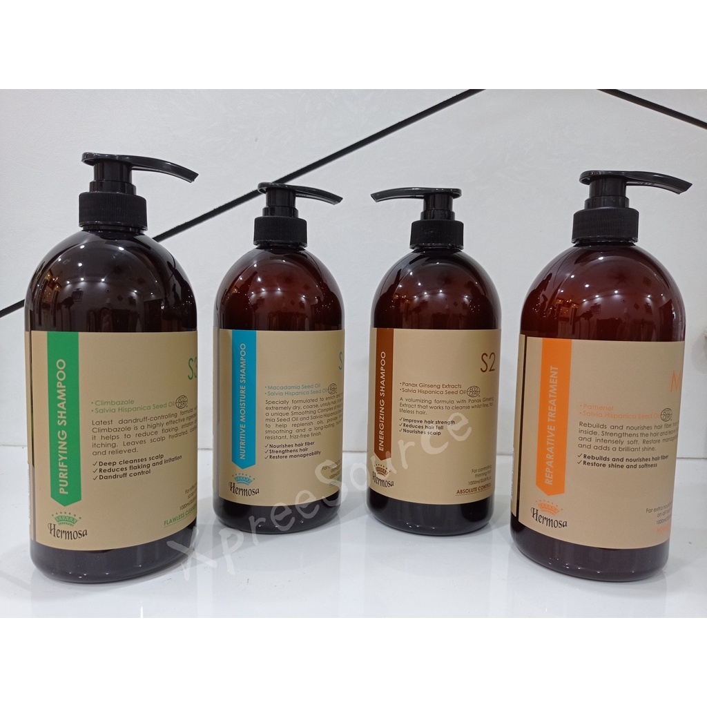 Hermosa Purifying/Energizing /Nourishing Shampoo 1000ml | Shopee Malaysia