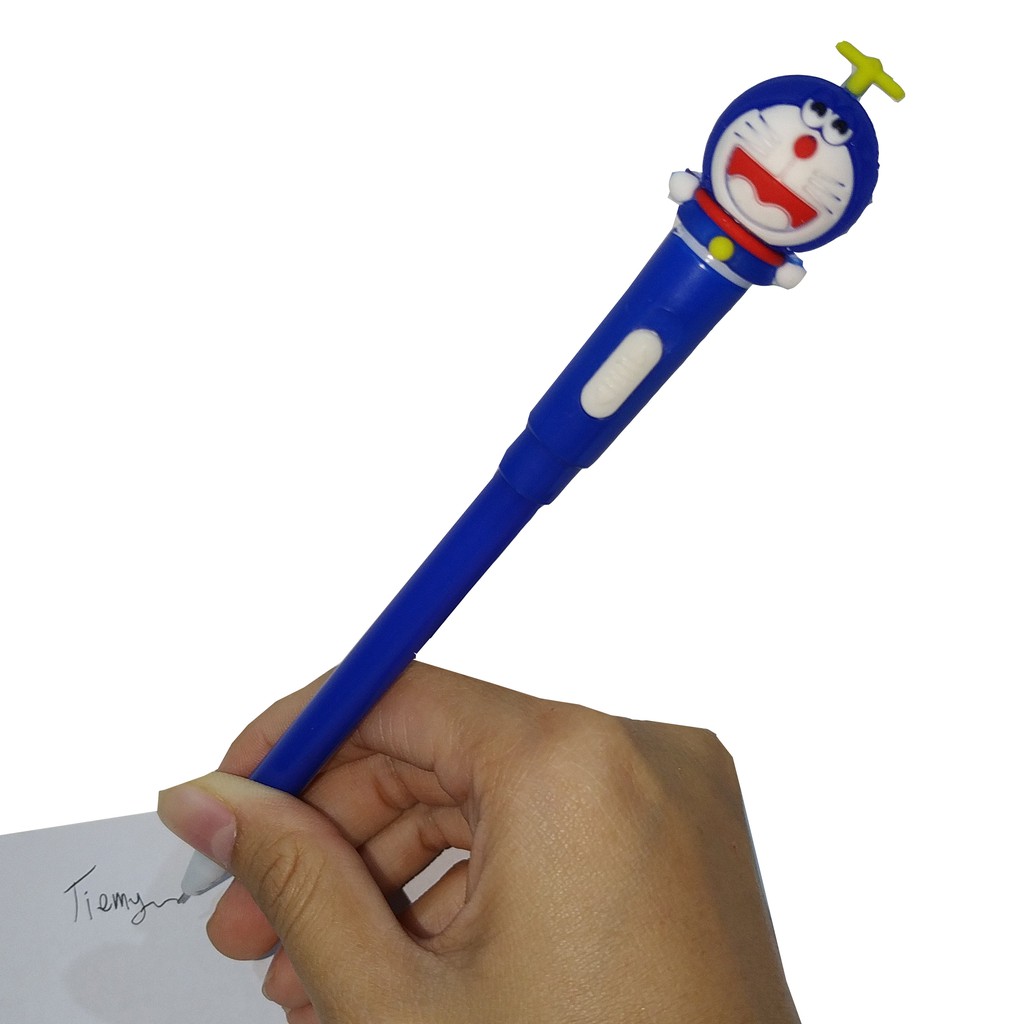 Doraemon sanrio Cute Model Gel Pen Lights Can Turn On | Shopee Malaysia