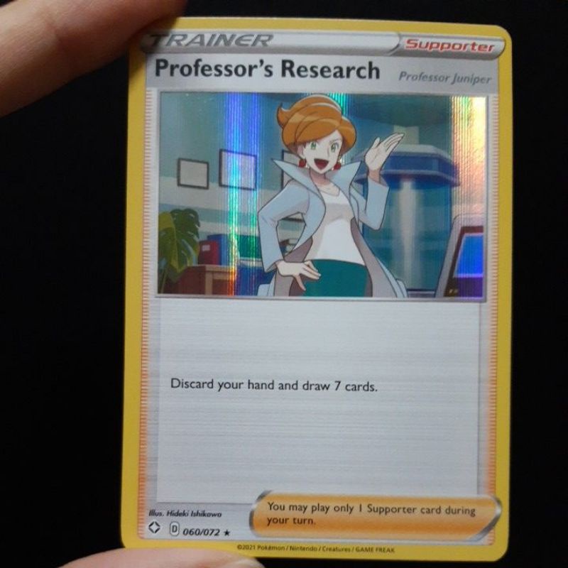 Pokemon Card TCG : Trainer: Professor's Research 060/072 Professor ...