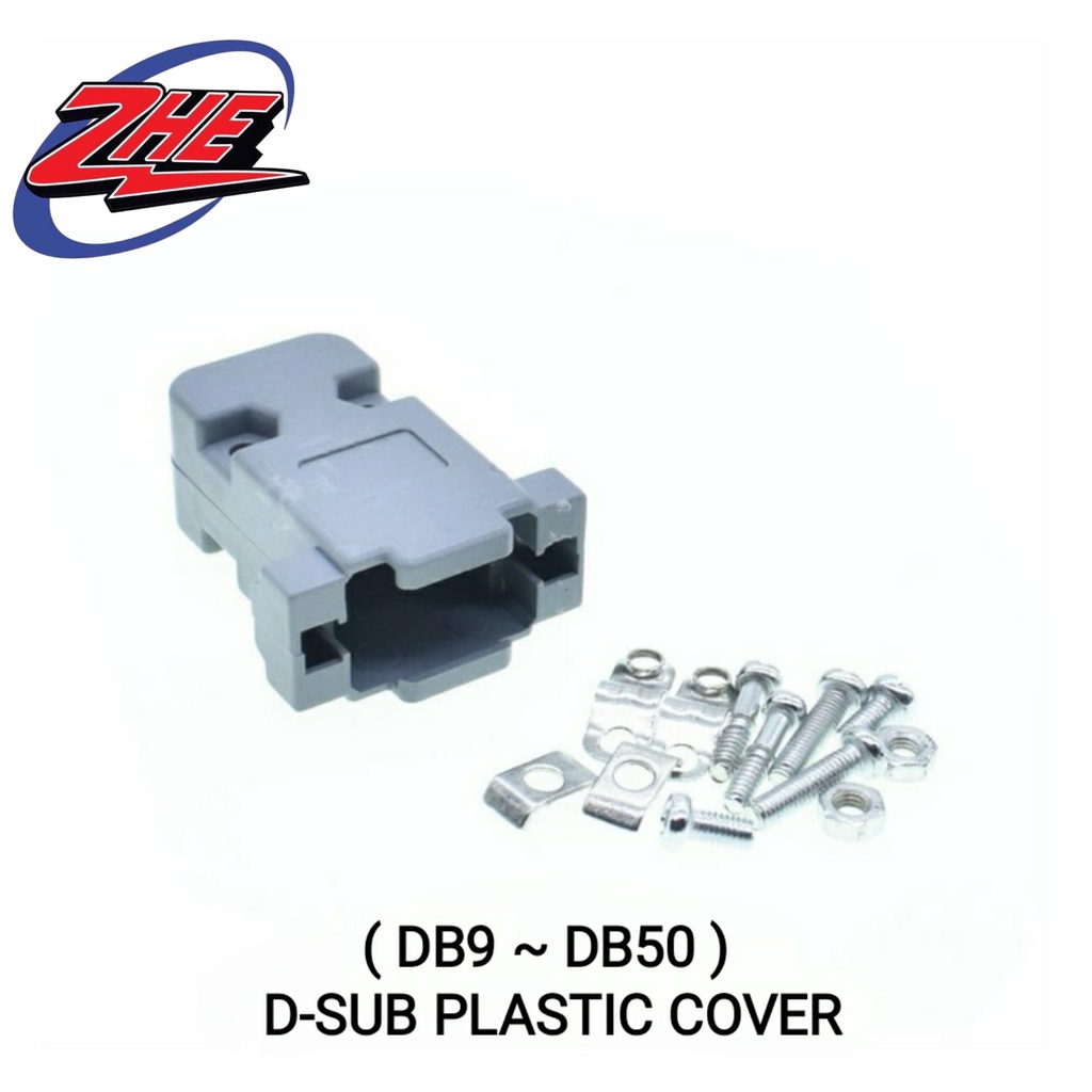 D-SUB PLASTIC COVER HOUSING HOOD FOR DB9 DB15 DB25 DB37 DB50 D-SUB ...