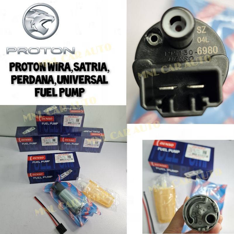 PROTON WIRA / SATRIA / PERDANA / UNIVERSAL FUEL PUMP DENSO OEM | Shopee ...