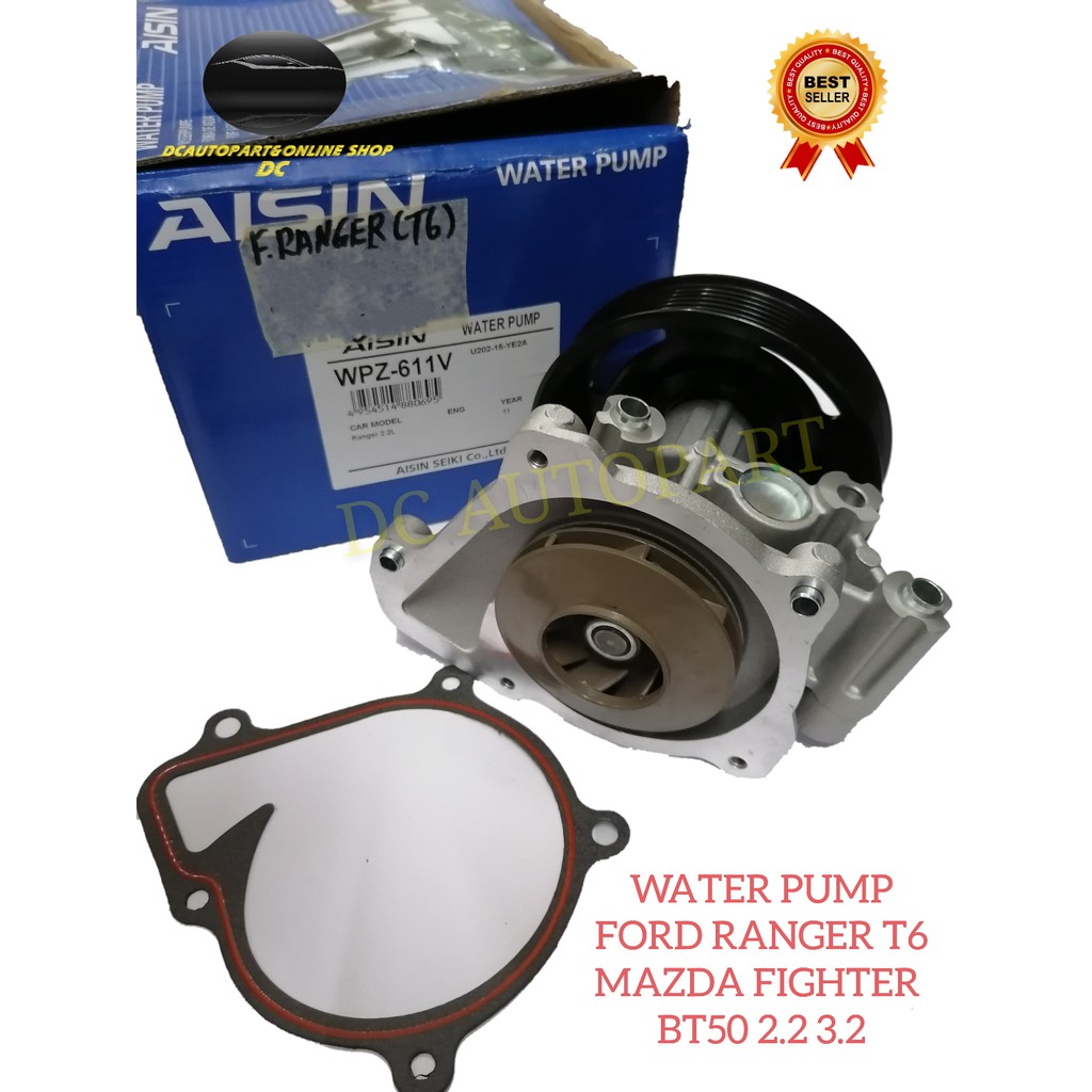 AISIN WATER PUMP FORD RANGER 2.2 3.2 T6 BT50 MAZDA FIGHTER (WPZ-611V) | Shopee Malaysia