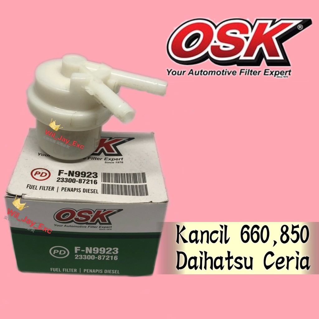 OSK F-N9923 FUEL FILTER PERODUA KANCIL (PLASTIC) F-N9923 | Shopee Malaysia