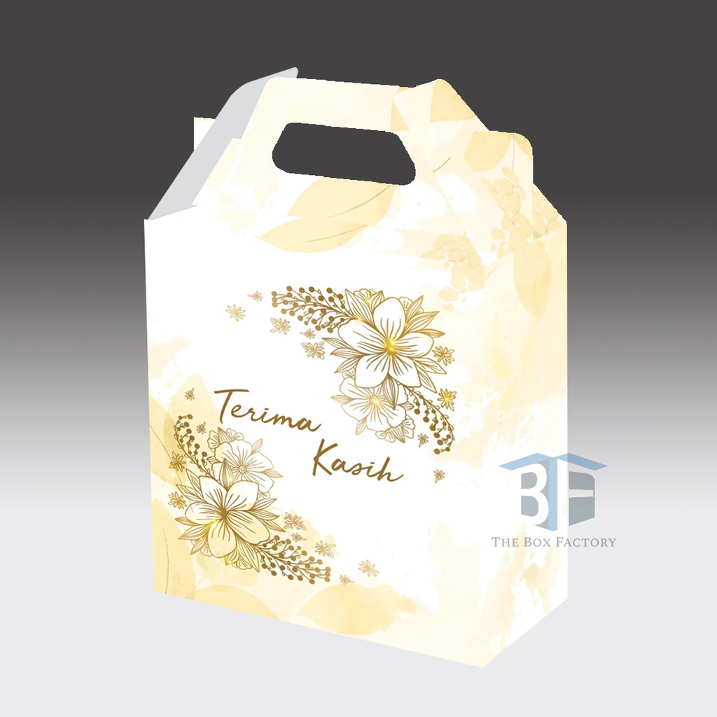 100pcs PROMOSI Doorgift Box | Wedding Box | Goodies Box | Kotak Kahwin ...