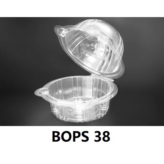 10 PCS OPS Case with Round Cover [BOPS-38] / Disposable Container ...